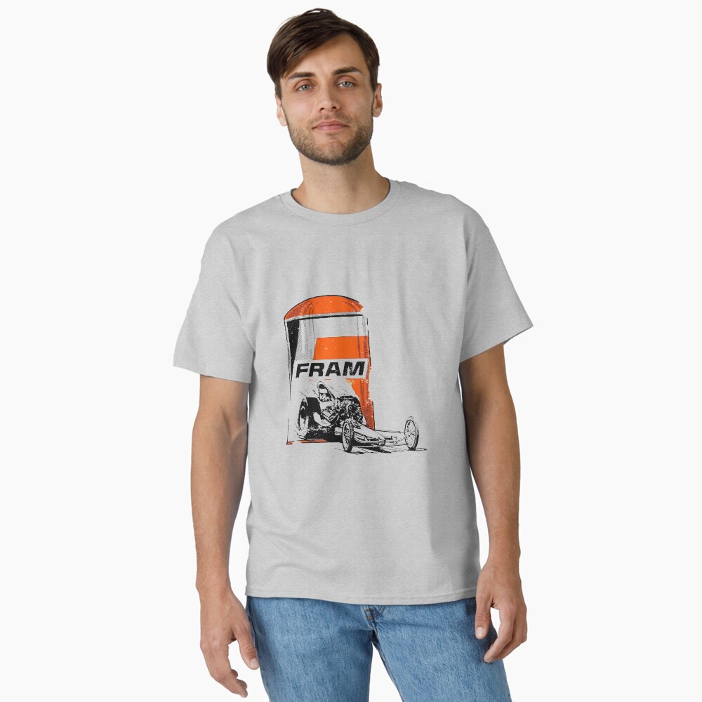 "Fram Racing" Sticker for Sale by Retrorockit | Redbubble