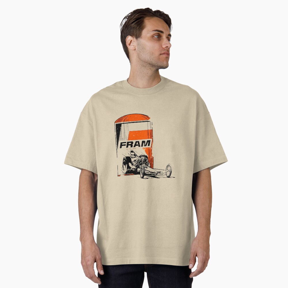 "Fram Racing" Sticker for Sale by Retrorockit | Redbubble