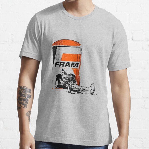 "Fram Racing" T-shirt for Sale by Retrorockit | Redbubble | fram t ...