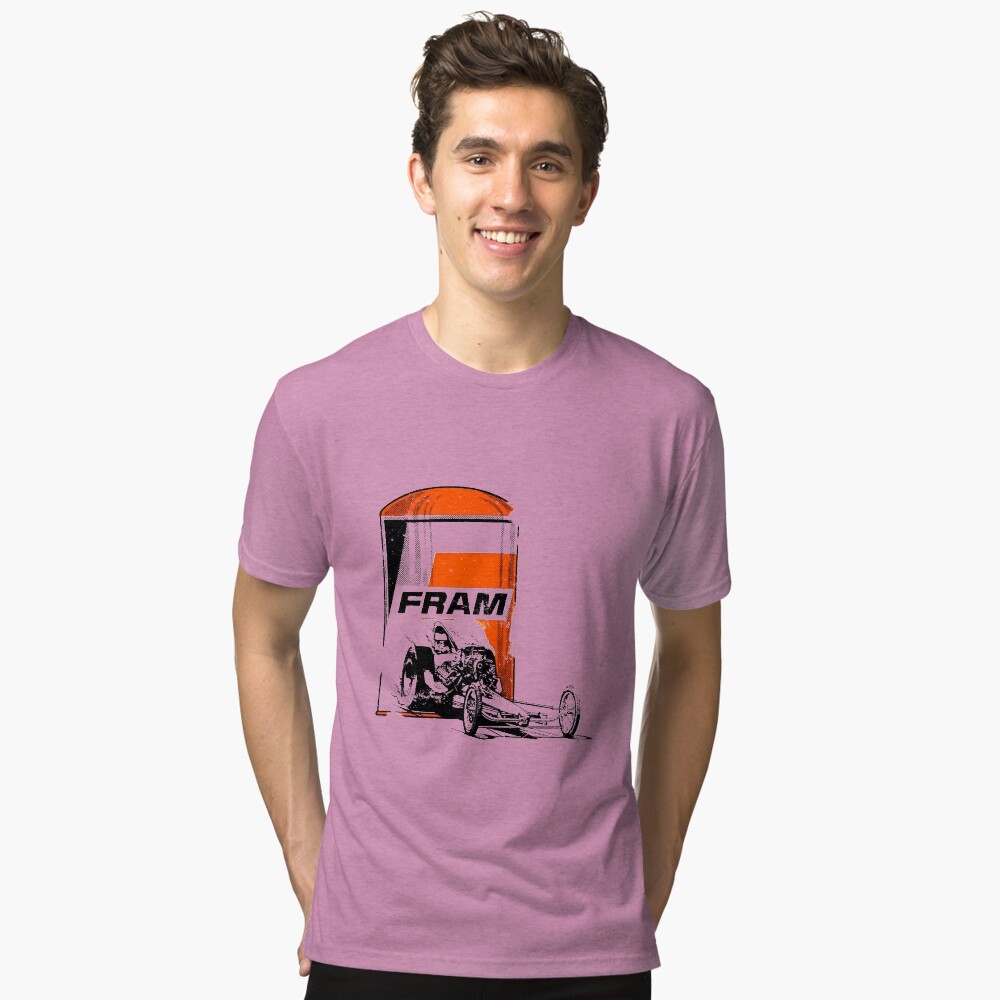 "Fram Racing" Sticker for Sale by Retrorockit | Redbubble