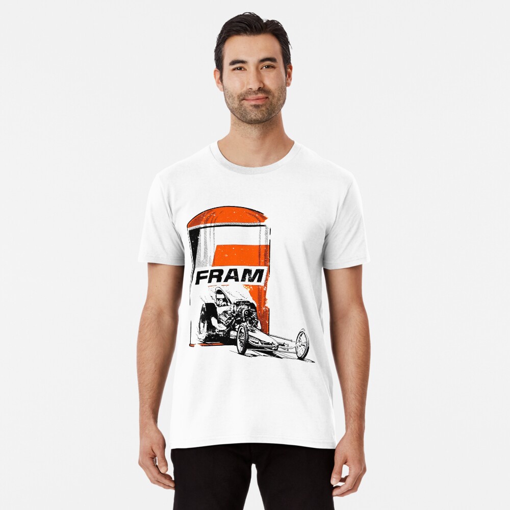 "Fram Racing" Sticker for Sale by Retrorockit | Redbubble