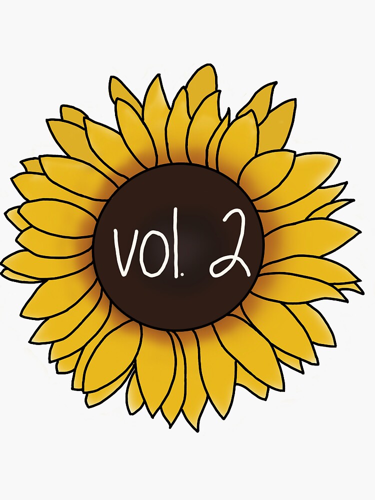 "Harry Styles Sunflower Vol. 2" Sticker for Sale by juliahauck | Redbubble