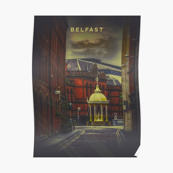 "Belfast Northern Ireland" Poster for Sale by DeadRight | Redbubble