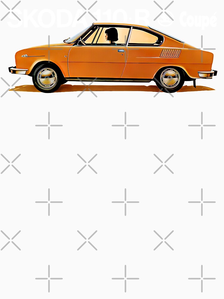 "SKODA 110 R COUPE" T-Shirt von ThrowbackM2 | Redbubble