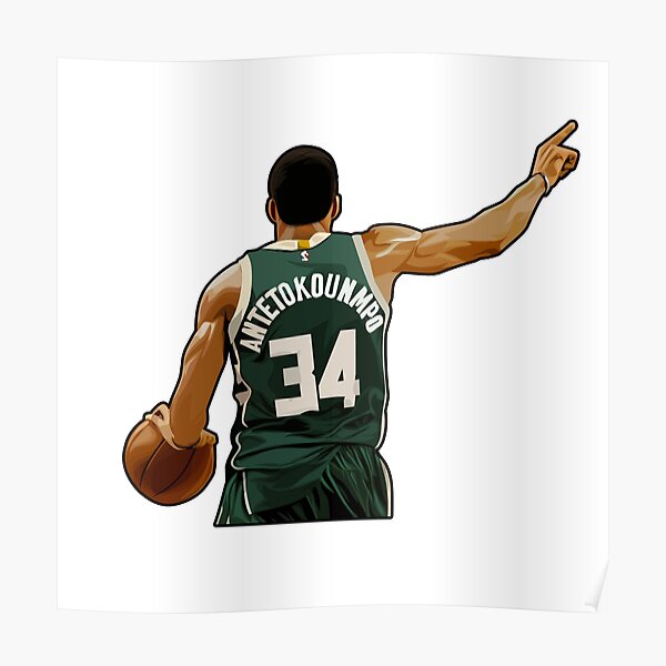 Giannis Antetokounmpo Posters | Redbubble