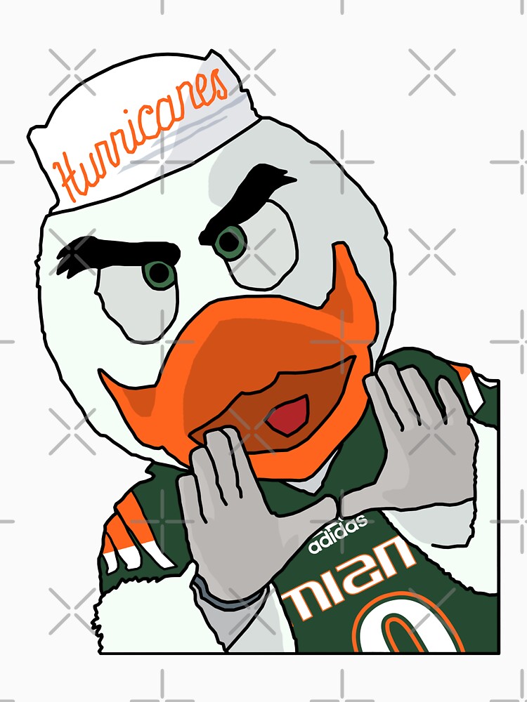 "University of Miami - Sebastian the Ibis" T-shirt by bold-concepts ...