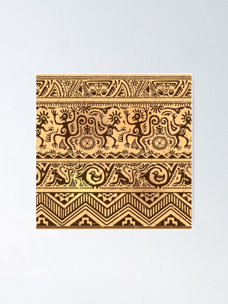 "African Tribal Art" Poster for Sale by Chinchinko | Redbubble