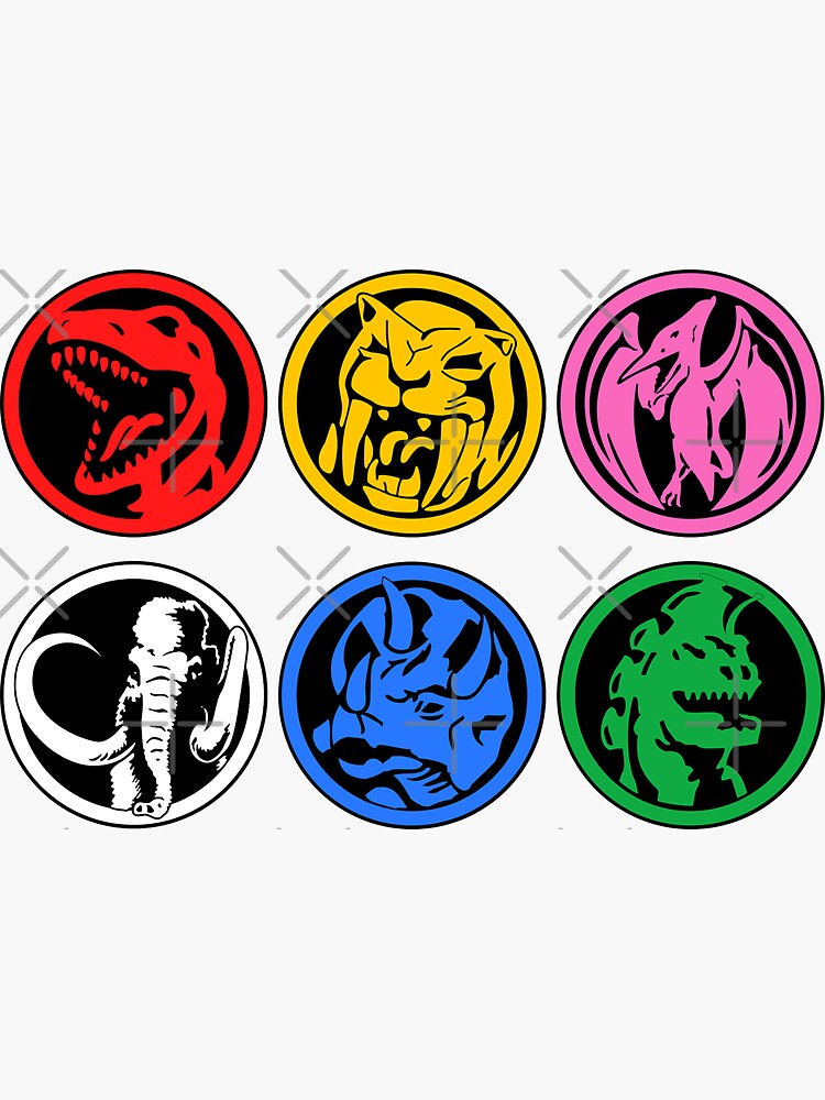 "Six Power Coins" Sticker for Sale by Ravensclaw3 | Redbubble