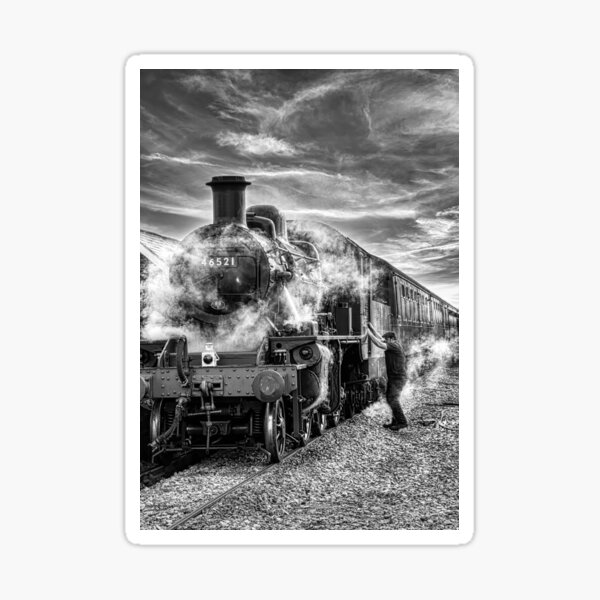 "Working the Railway" Sticker for Sale by EcDigitalPhoto | Redbubble