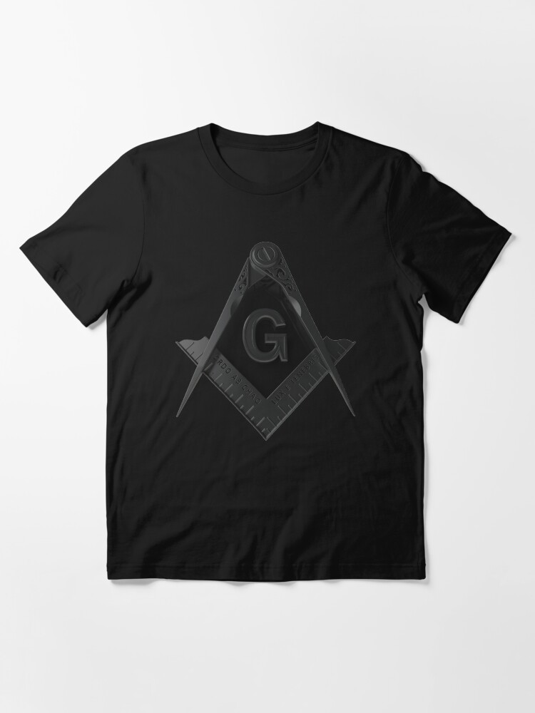 Freemason Square And Compass Stealth Masonic T Shirt For Sale By Mastermasonmade Redbubble
