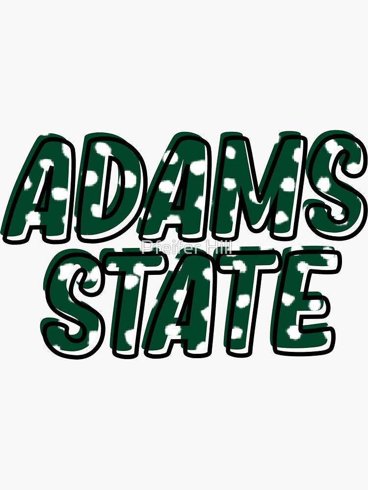 "Adams State University - Adams State Grizzlies - ASU" Sticker by ...