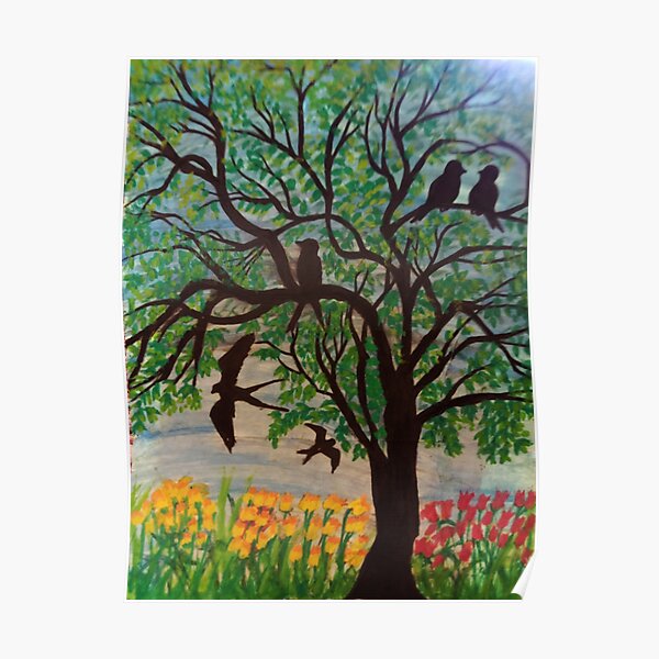 "Nature inspired tree art" Poster by Artexpert676 | Redbubble