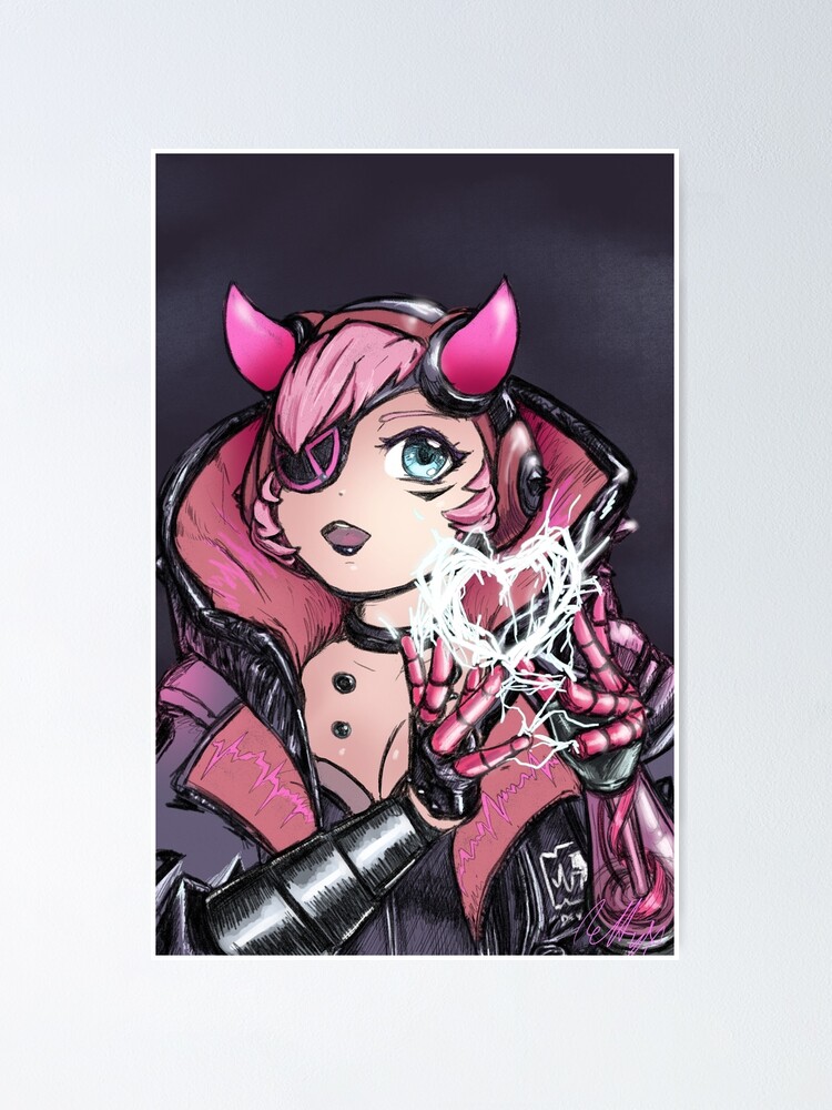 "Cyberpunked Wattson Love" Poster von reltyx | Redbubble