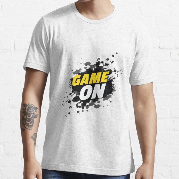 "game on" T-shirt for Sale by pepographic50 | Redbubble | game t-shirts ...
