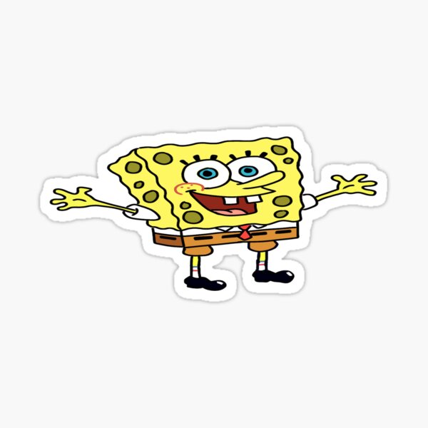 "Spongebob Sticker" Sticker by CnPstickers | Redbubble