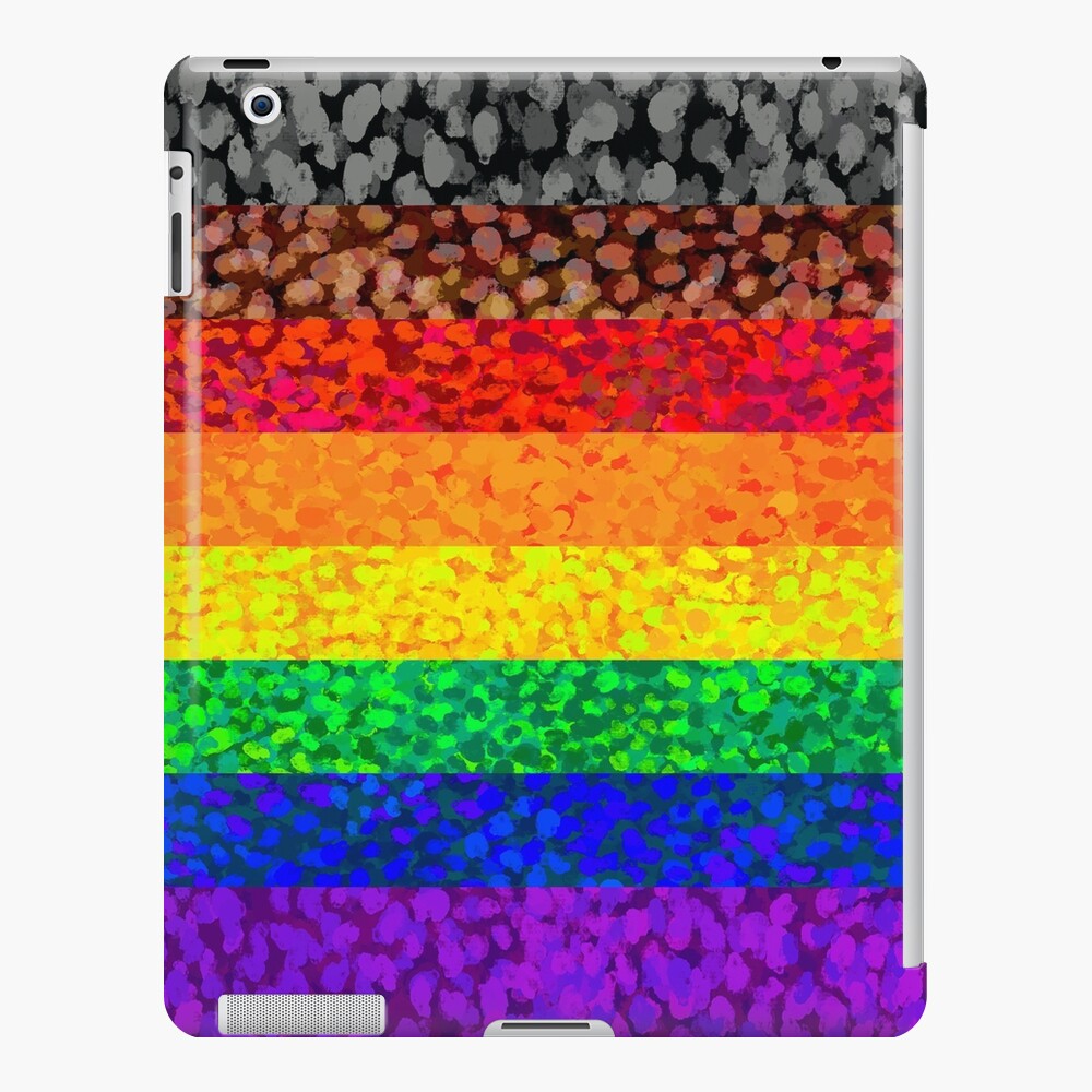 Philly Rainbow Pride Flag Seurat Inspired Ipad Case And Skin By