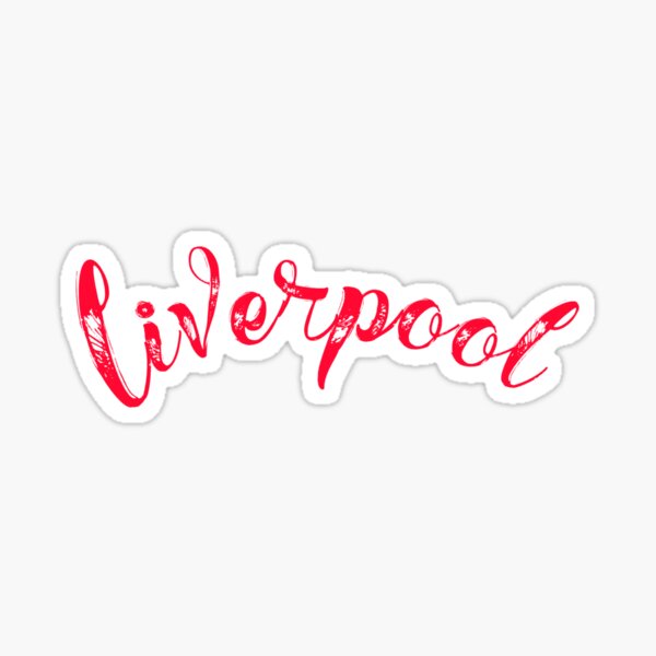 "Liverpool FC" Sticker by Kazoza | Redbubble