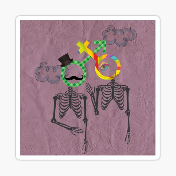 "Man and Woman" Sticker for Sale by dundar | Redbubble
