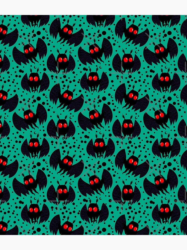 "Mothman Green Night" Backpack for Sale by Rich Hague | Redbubble