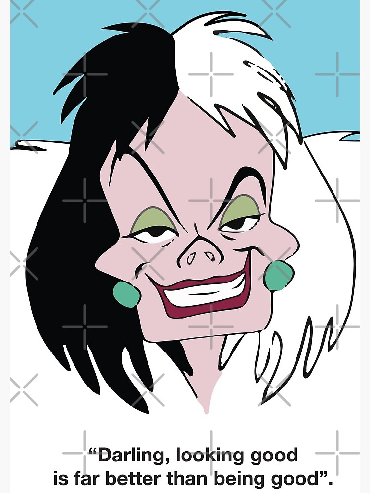 "Cruella De Vil - wretched design" Spiral Notebook for Sale by Sukistic ...