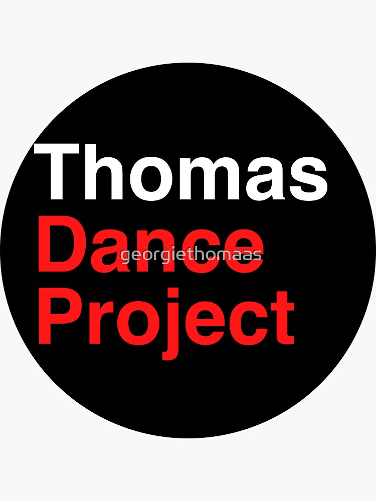 "TDP LOGO" Sticker by georgiethomaas | Redbubble