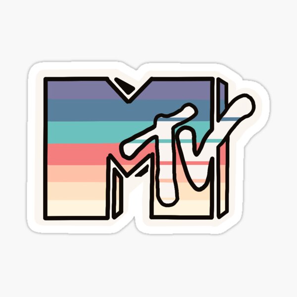 Mtv Logo Stickers | Redbubble