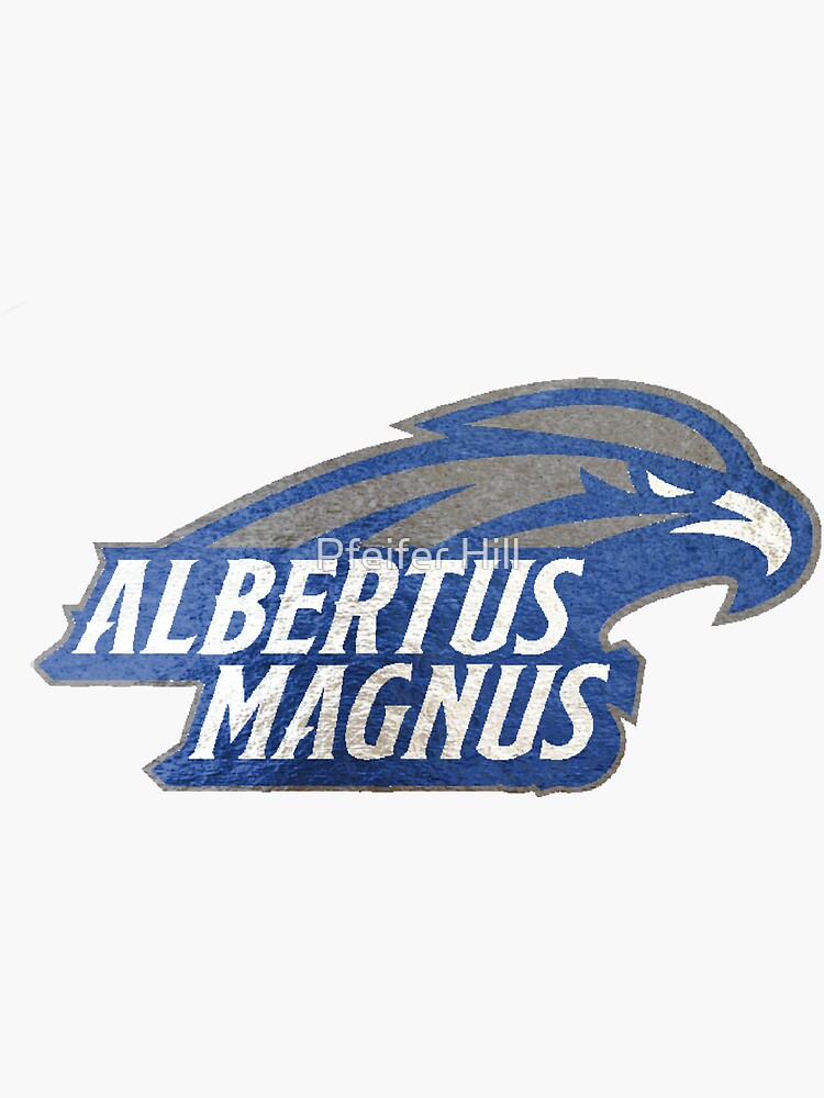 "Albertus Magnus College - AMC - Albertus Magnus Falcons" Sticker for ...