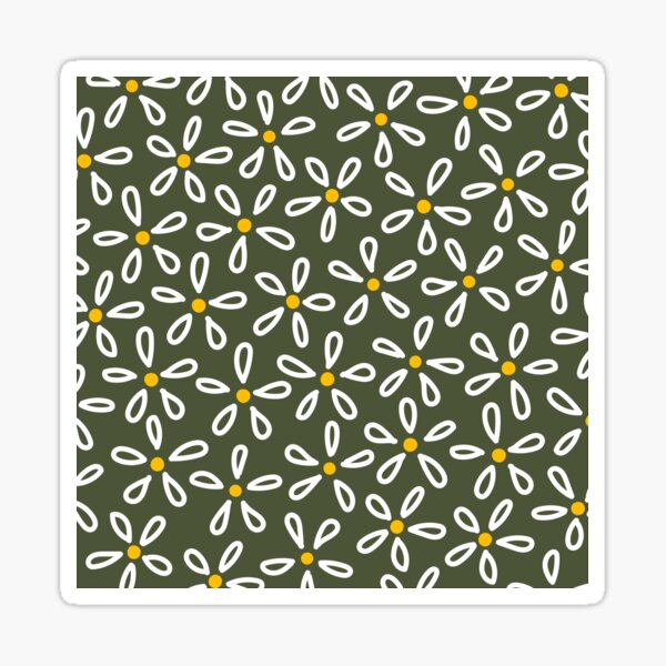 "daisy doodle" Sticker for Sale by ImagineKaye | Redbubble