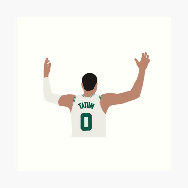 "Jayson Tatum Cartoon" Art Print for Sale by Nrdrss | Redbubble