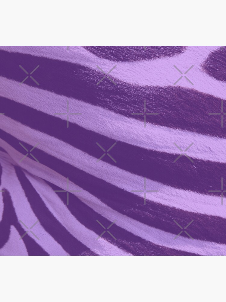 "Zebra Pattern Purple and Lavender" Sticker for Sale by Cultradesign ...