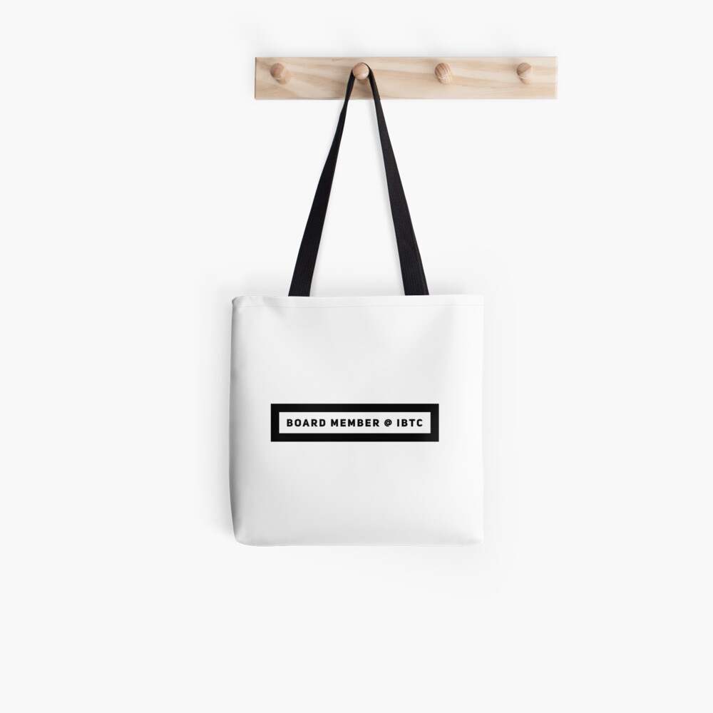 Board Member Ibtc Design Itty Bitty Titty Committee Tote Bag For