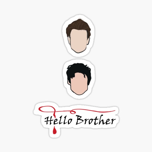 "TVD " Sticker by chrysburger | Redbubble