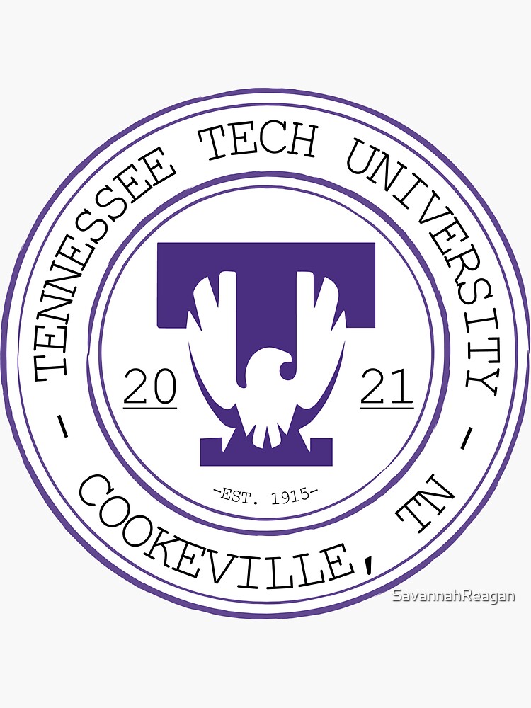 "Round TN Tech Logo" Sticker for Sale by SavannahReagan | Redbubble