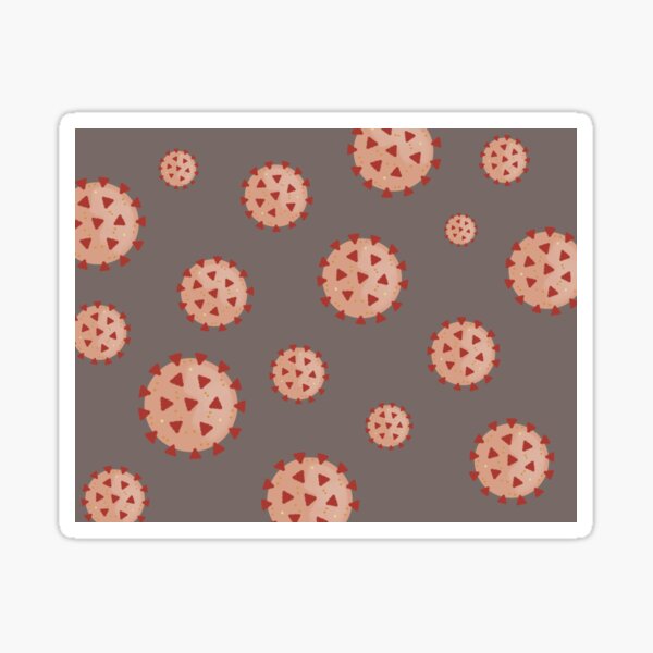 "SARS-CoV-2" Sticker by pakizern | Redbubble