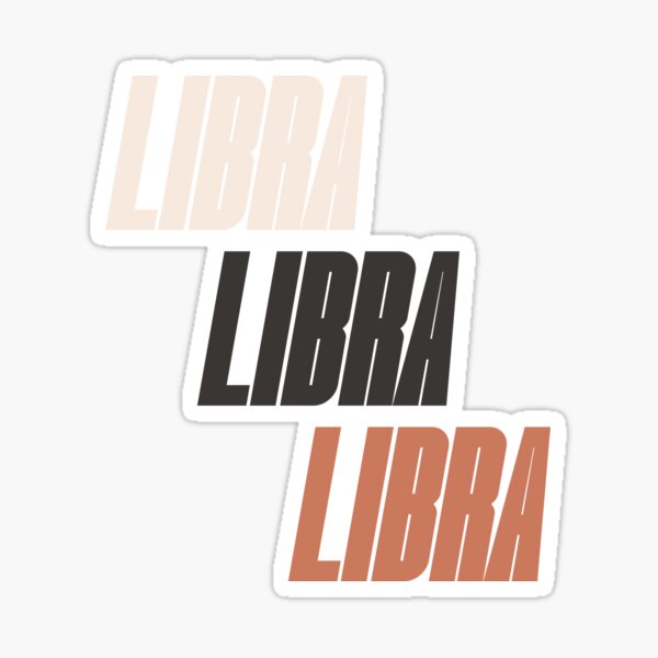 "Libra" Sticker by solseekerco | Redbubble