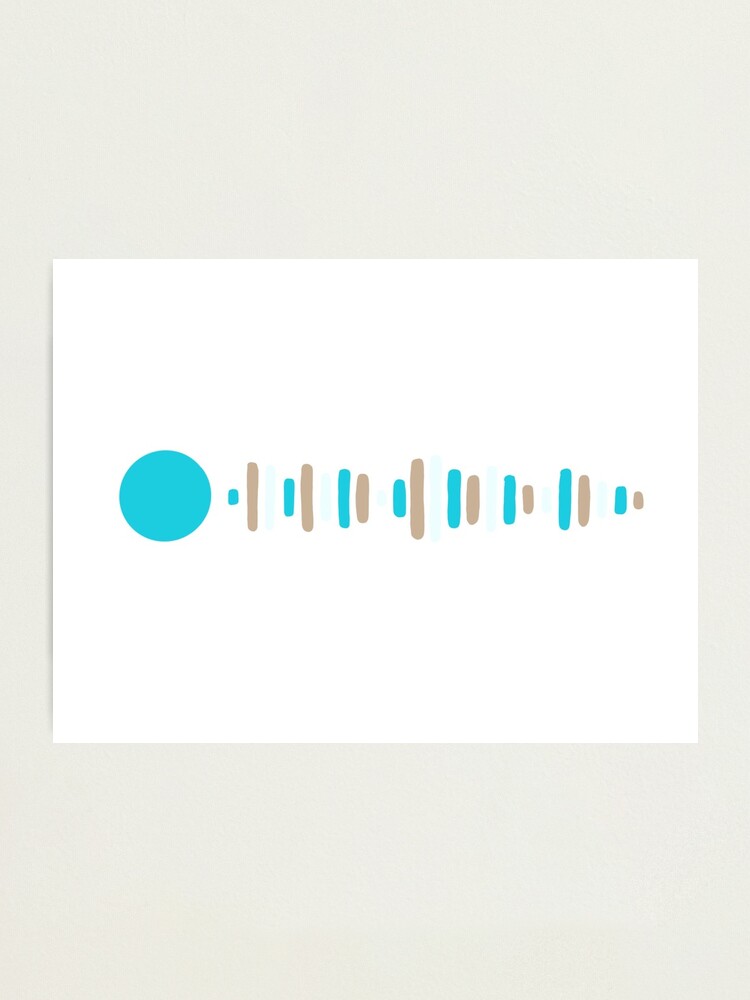 "Taylor Swift Debut Album Spotify Code" Photographic Print for Sale by ...