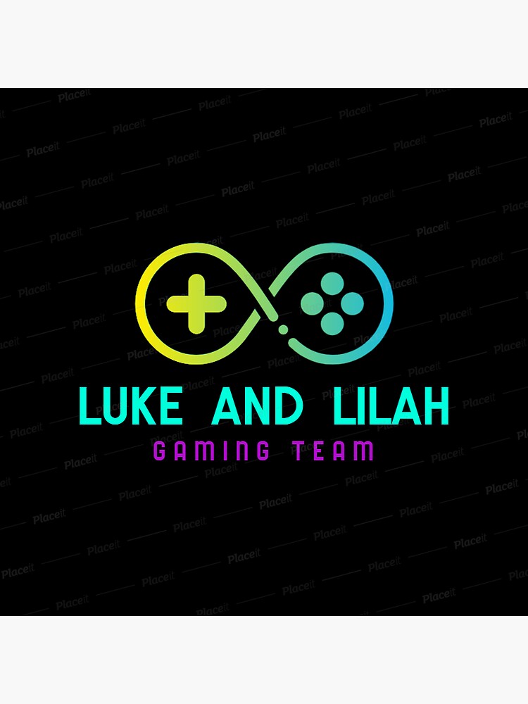 "Luke and Lilah Logo" Sticker for Sale by KirbyLilahPika | Redbubble