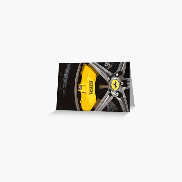 Ferrari Greeting Cards | Redbubble