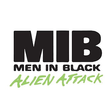 "Men In Black Alien Attack Ride Logo " Pin for Sale by KissFromKris ...