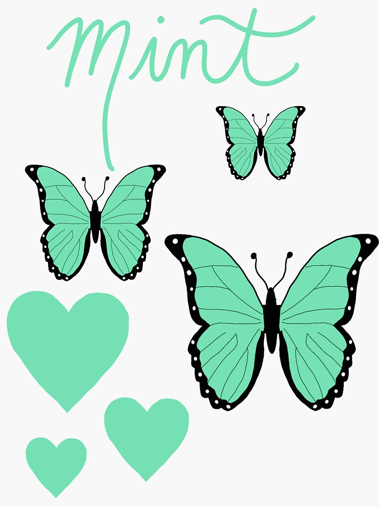 "Mint Sticker Pack" Sticker by kaimarbe | Redbubble