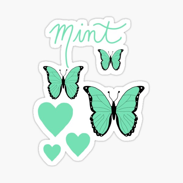 "Mint Sticker Pack" Sticker by kaimarbe | Redbubble