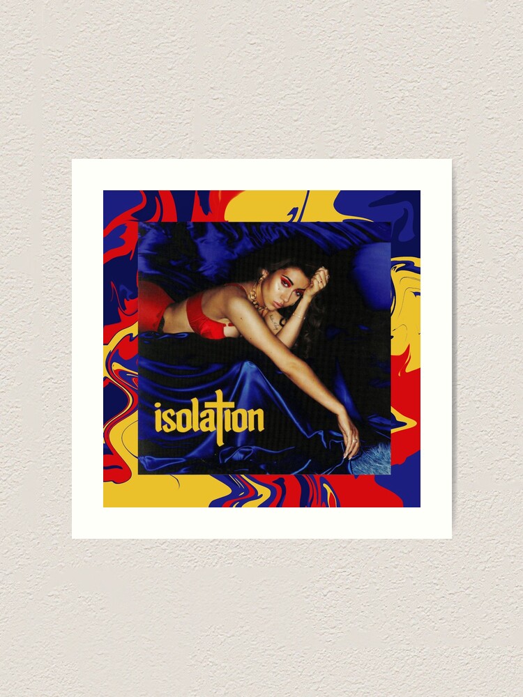 "Kali Uchis Isolation Album Cover Art Marble Effect" Art Print by ...