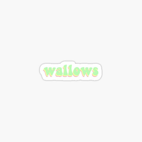 "layered wallows sticker" Sticker by CatherineStrom | Redbubble