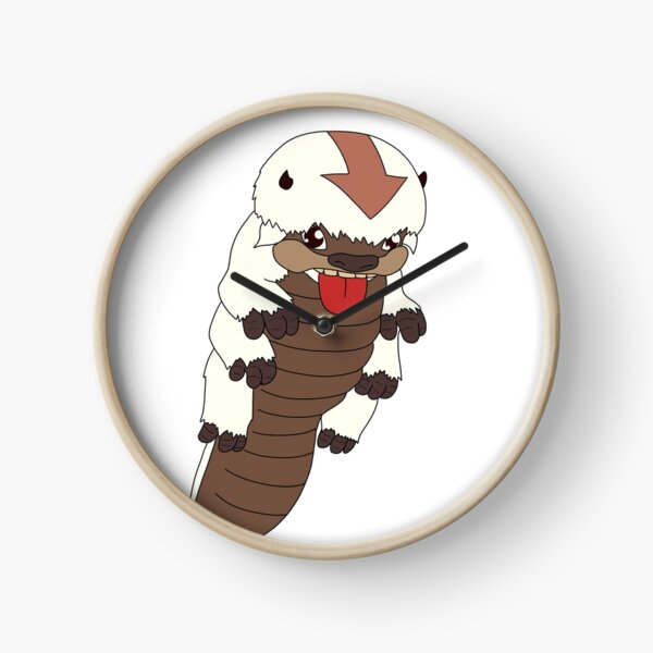 Baby Appa Avatar The Last Airbender Clocks | Redbubble