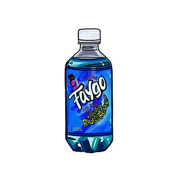 Sticker for Sale mit "Blueberry Faygo" von sweetpea-art | Redbubble