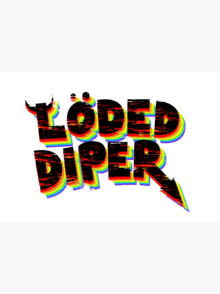 Rainbow Loaded Diper Premium Matte Vertical Poster