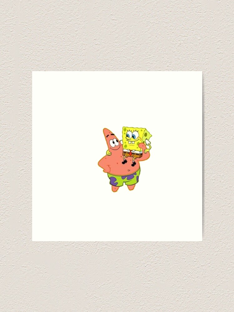 "Spongebob & Patrick" Art Print for Sale by DesignsbyIA | Redbubble