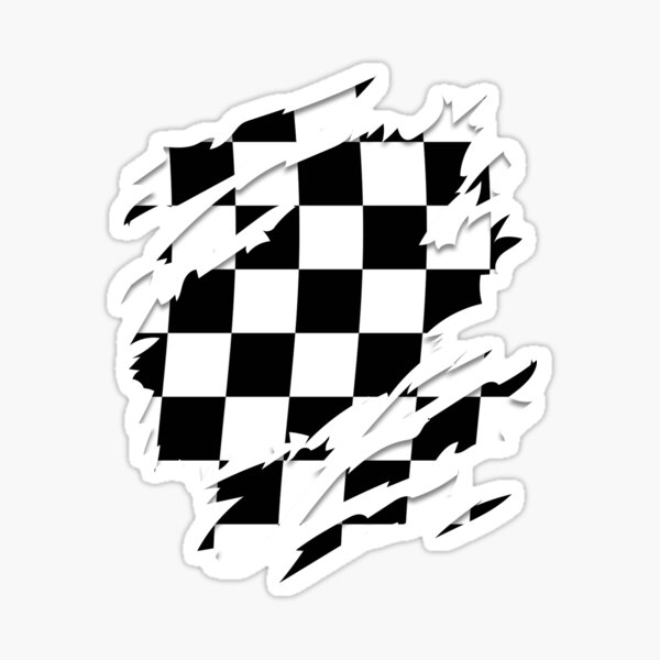 Checkered Flag Stickers | Redbubble