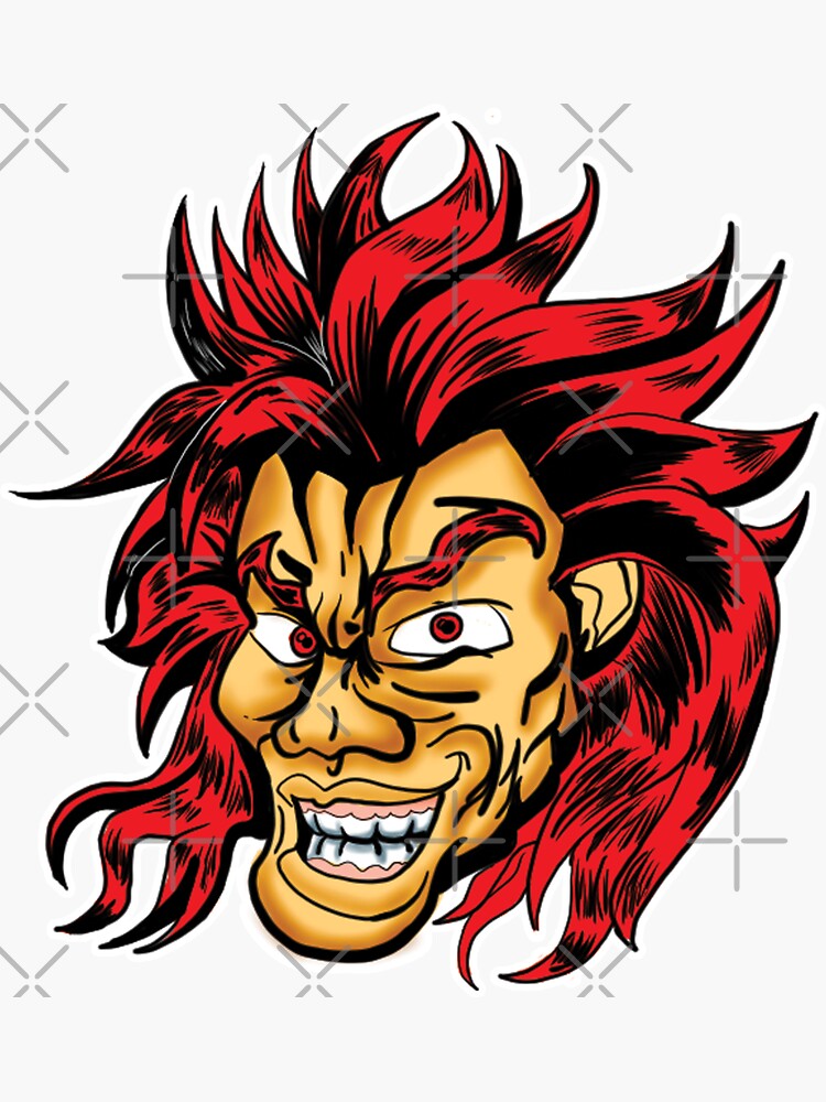 "Father of Baki" Sticker by Mlamoth | Redbubble
