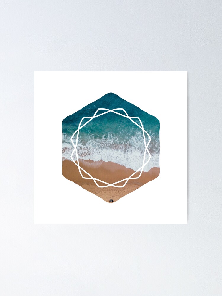 "Sacred Geometry ocean design " Poster by AthenaPlays | Redbubble